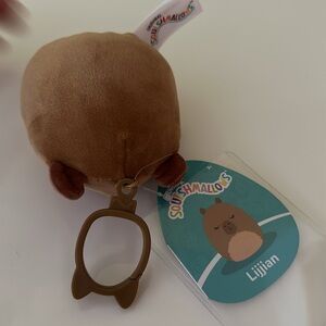 Squishmallows | Toys | Capybara 3in Squishmallow Clip | Poshmark